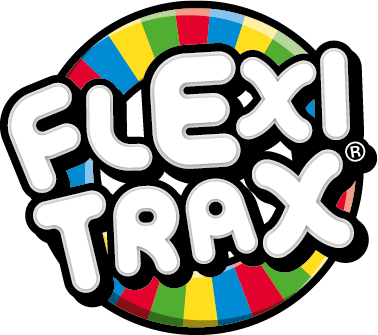 Flexi-trax Jurassic adventure set original | Flexibla bilbanor